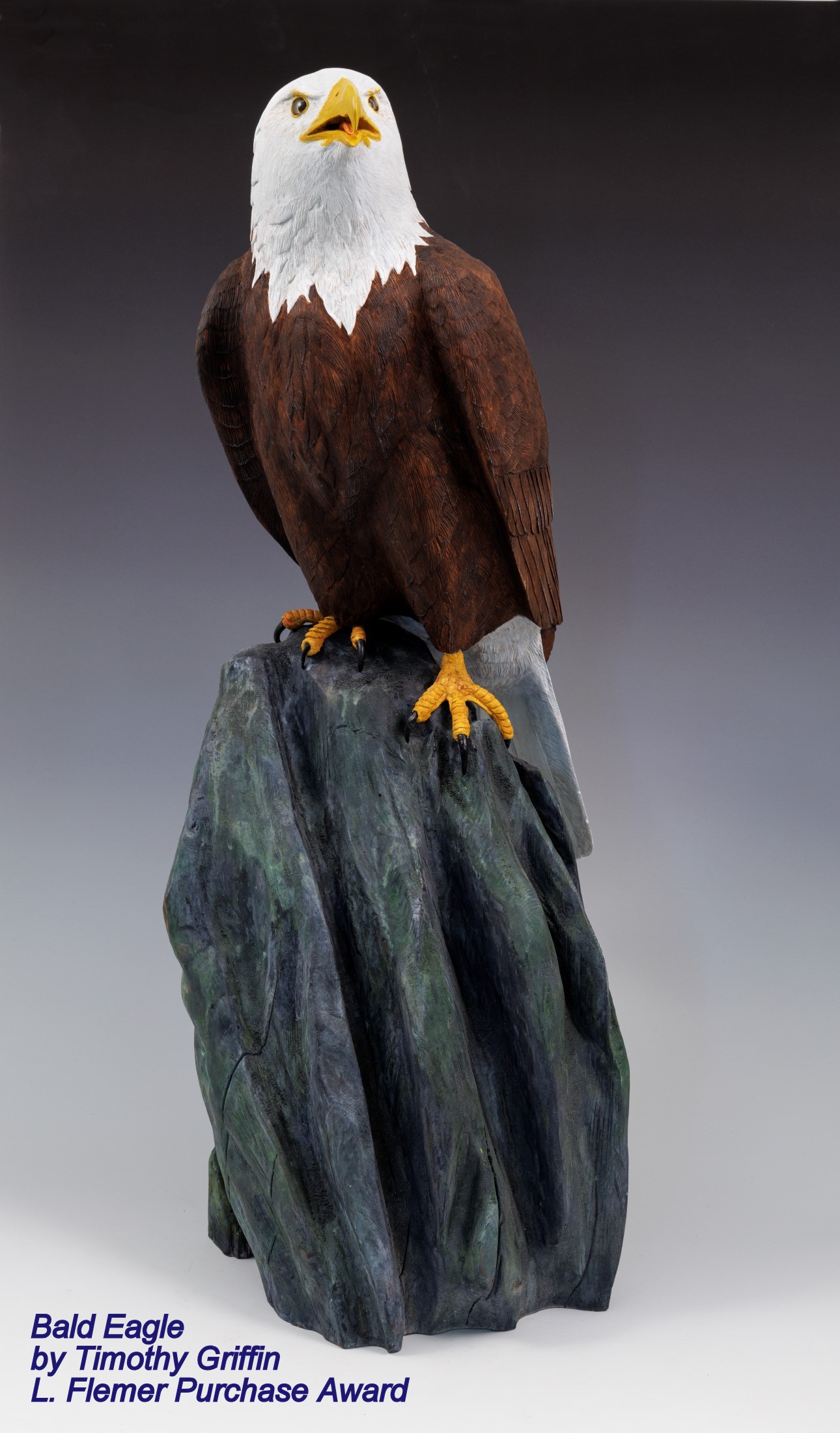 Bald Eagle Winner – New Brunswick Woodcarving Association