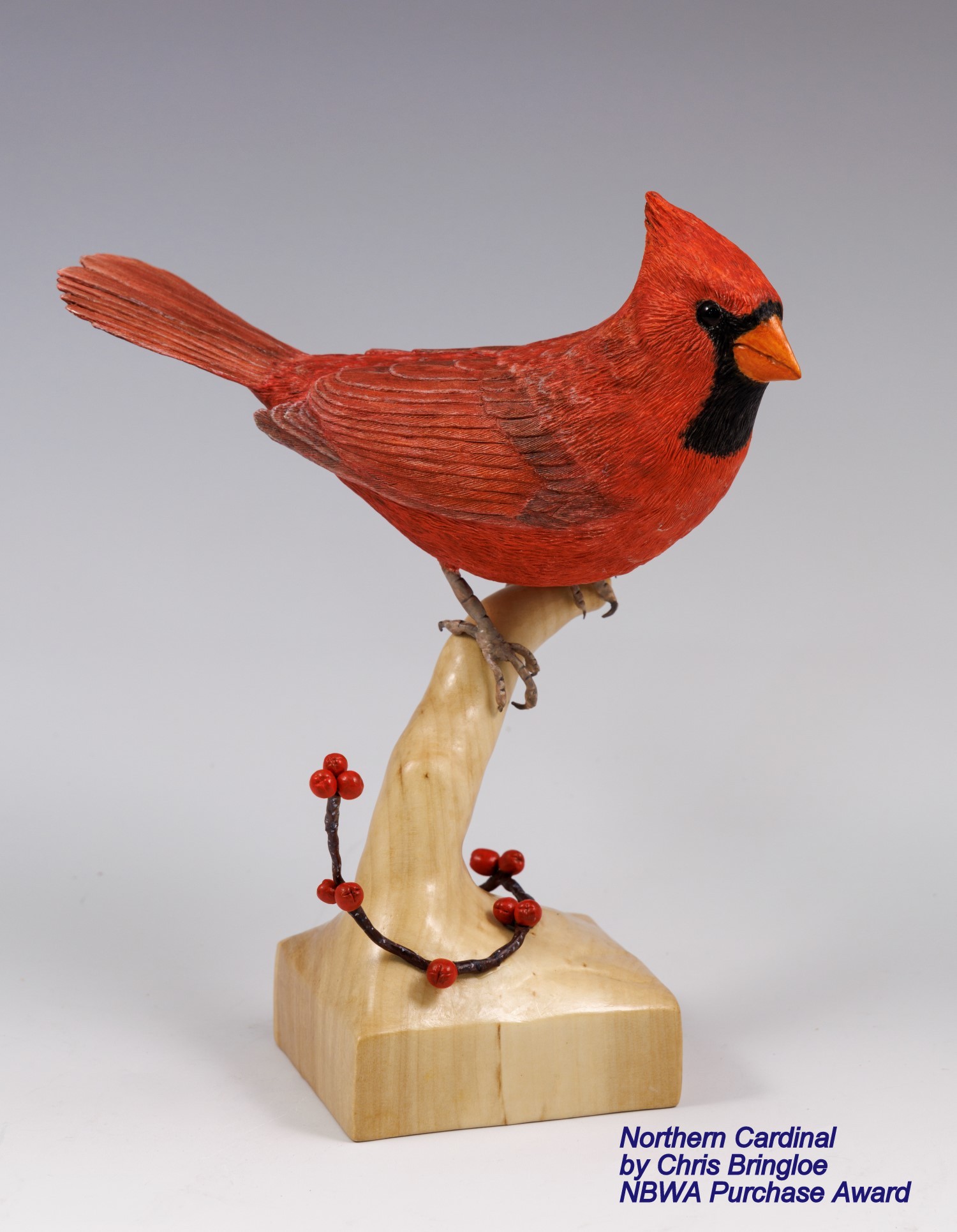 Northern Cardinal Winner – New Brunswick Woodcarving Association